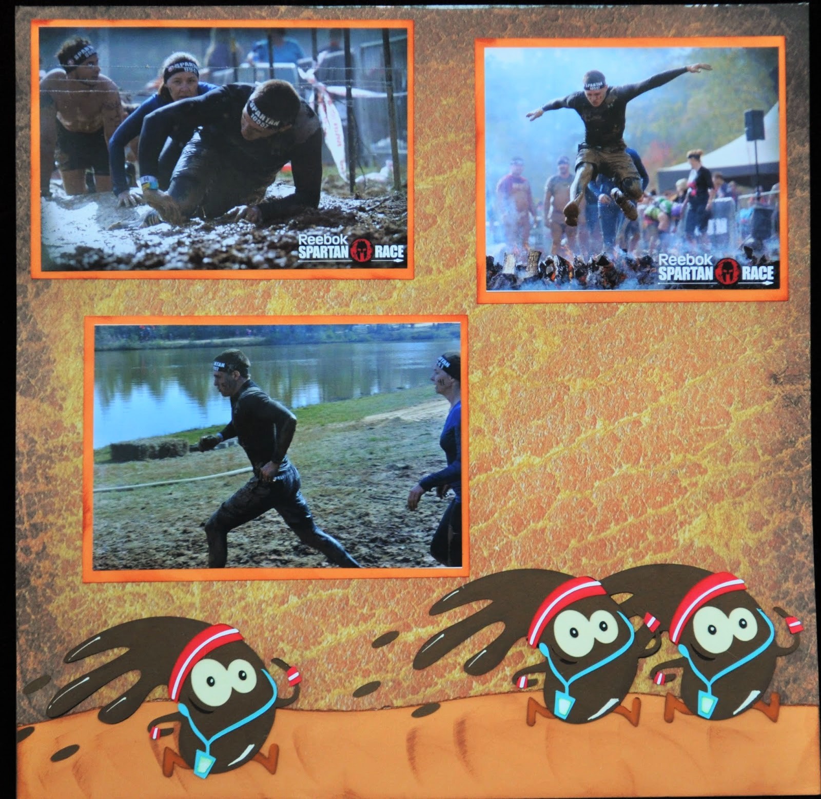 My Little Spot of Sanity: The Runs .... Mud Run Layout