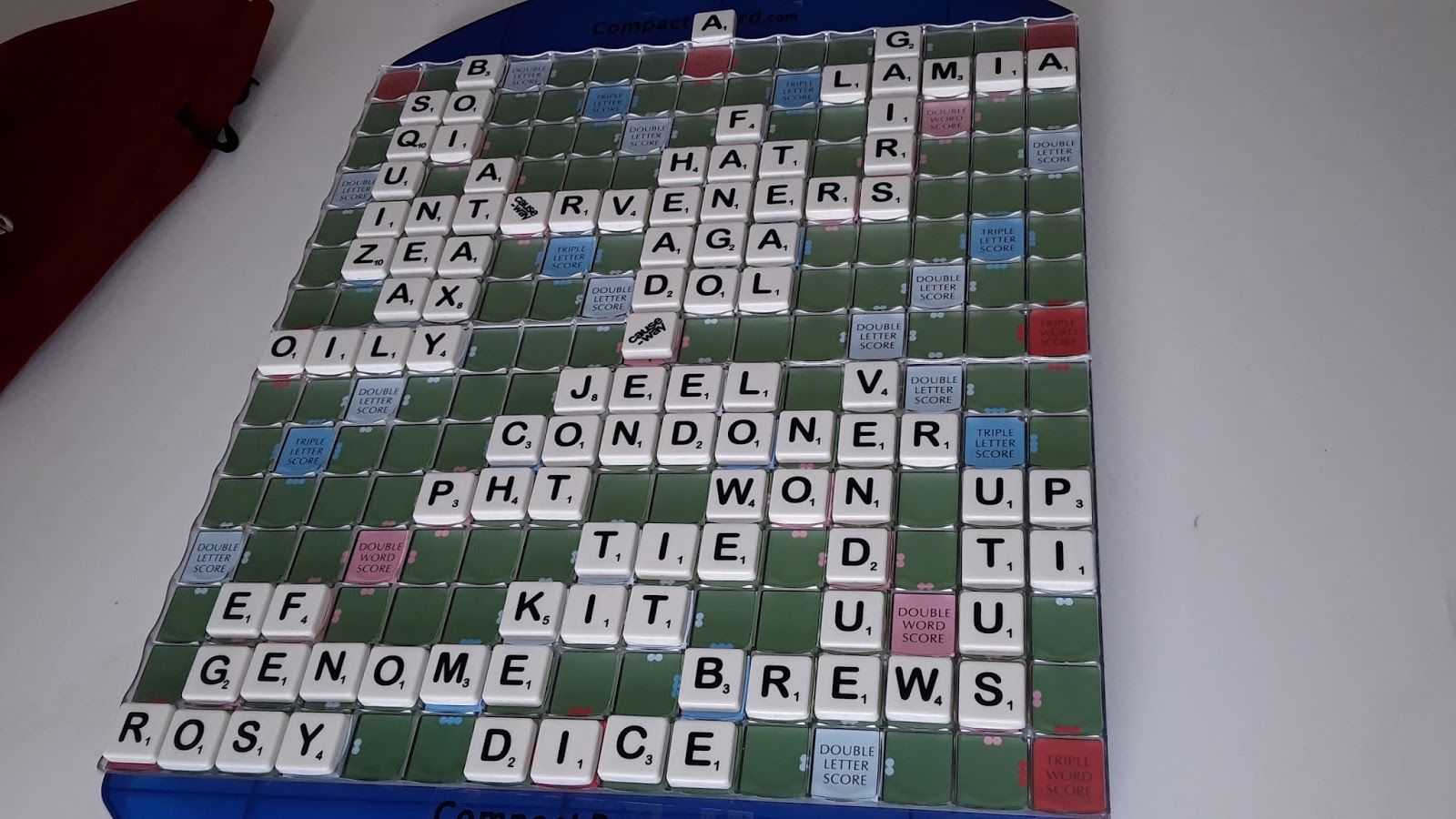 Capgemini International Scrabble Tournament 2017 - Day 3 - Scrabbling Away