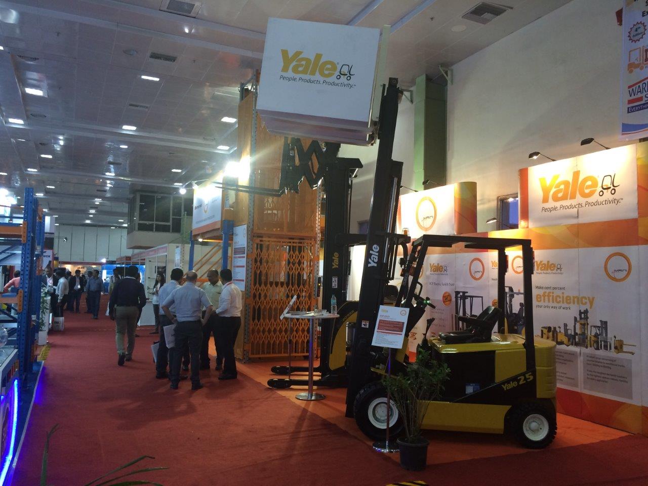 Simplifying Material Handling and Warehousing: Yale & Maini at LOGMAT ...