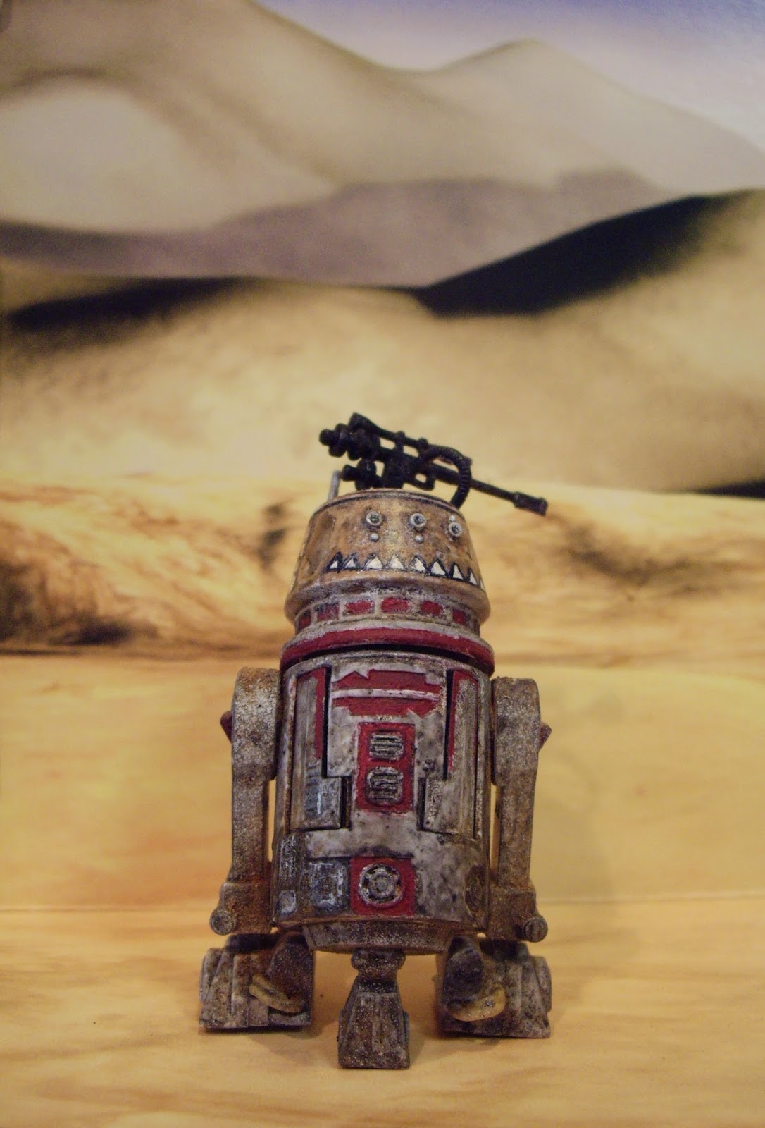 Customs for the Kid: CLONE WARS "R5-P8" created by Darth Daddy