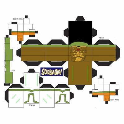 Papercraft Scooby Doo - Paper Replica
