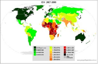 Profº Valdinei Andrade: Regionalizações Mundiais: Pelo IDH