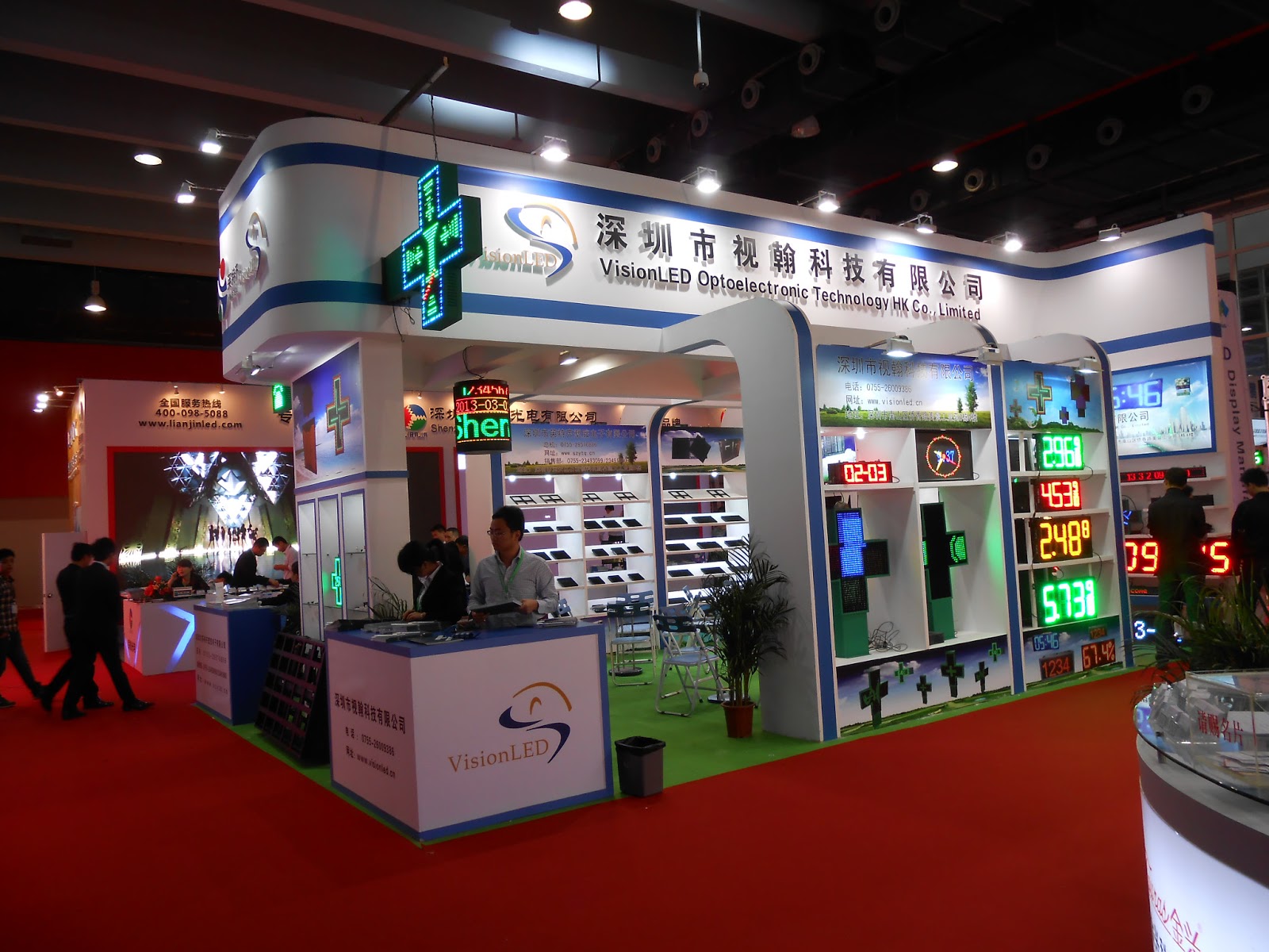 PetroLed: Booth on the Led China 2013 Exhibition (led pharmacy sign ...