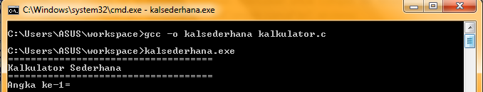 Farrel's Blog: FLOWCHART DAN PROGRAM KALKULATOR SEDERHANA C