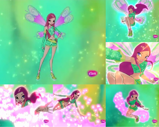 Póster de la transformación de Roxy!! - Winx Club All