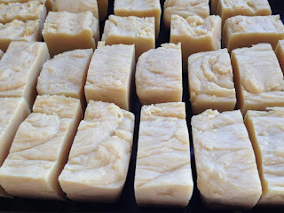 nicole's farm kitchen: bear fat soap