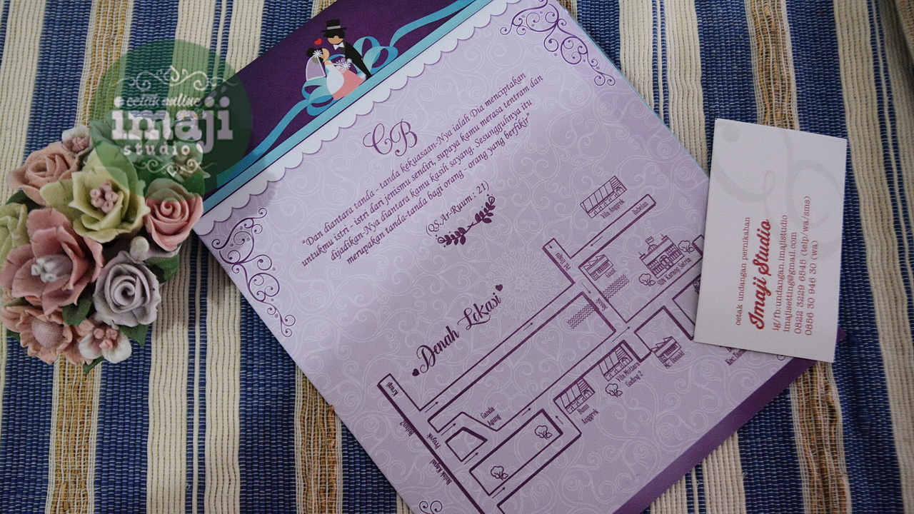 Undangan 3d Clara @Rp.3300 - Katalog & Blog Undangan
