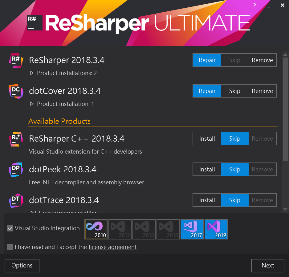 [VisualStudio] 安裝 Visual Studio 新版後 Resharper 選單無故消失 ? ~ m@rcus 學習筆記