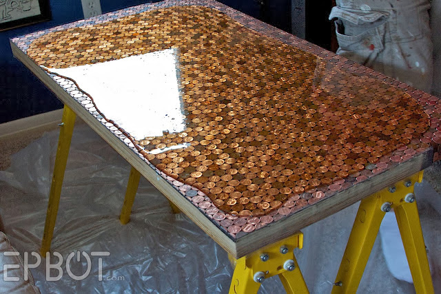 DIY Coins Table - The Idea King