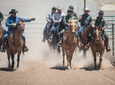 THE WESTERNER: Border agents train in NM for mounted patrol