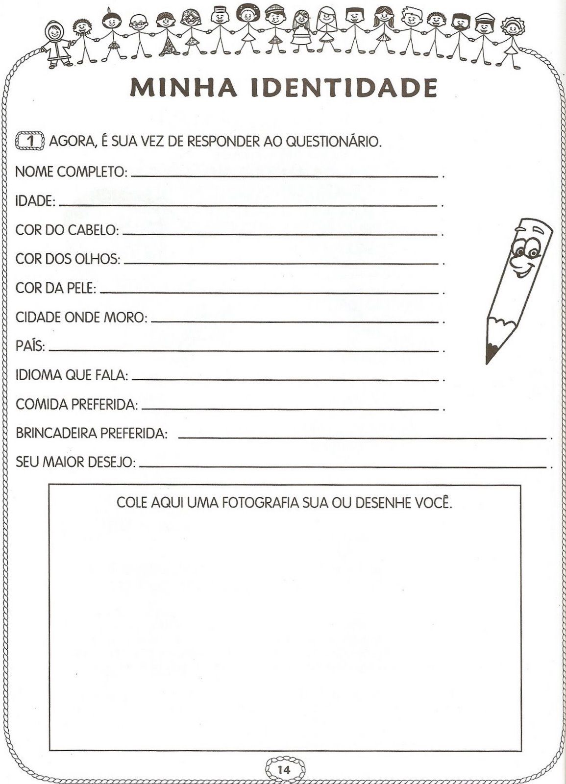 Atividade Sobre Diversidade 2 Ano - ROAREDU Atividade Sobre Diversidade 2 Ano - ROAREDU