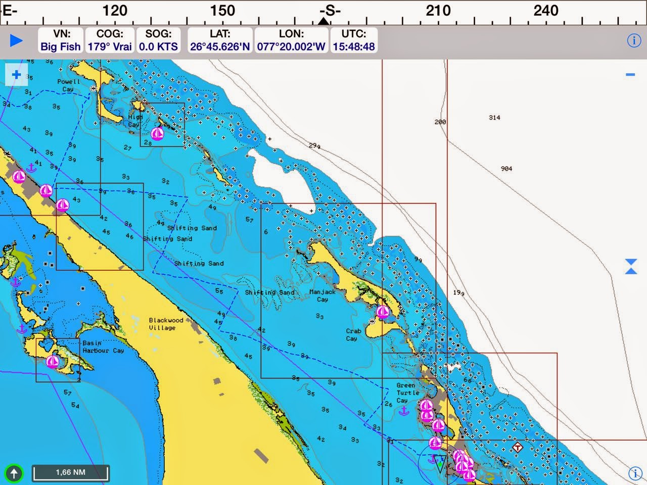 BIG FISH travel: BIG FISH CAY - GREEN TURTLE CAY