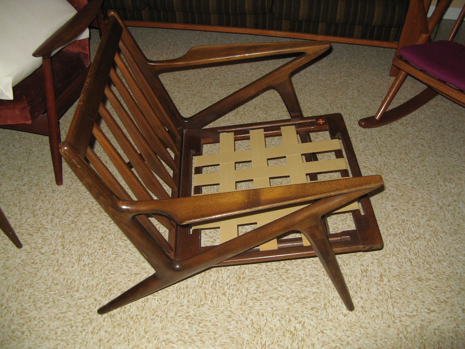 MidCenturyModernMania@gmail.com: Poul Jensen Selig Z Chair w/Matching ...