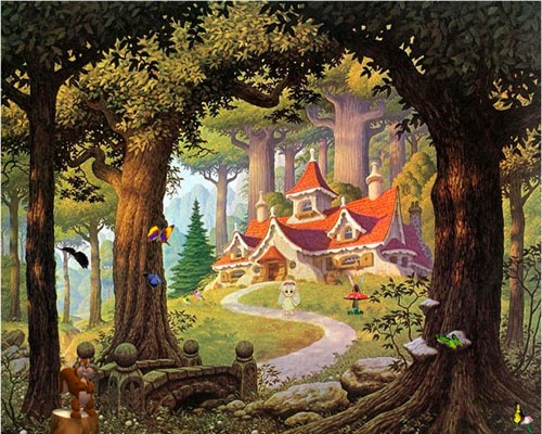 Bosque animado.gif - Imagui