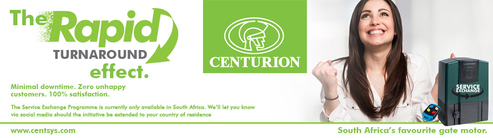 Centurion Systems: Add that extra level of security to your entrance!