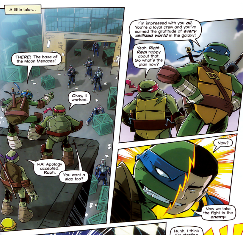 TMNT Entity: Finally reviewed TMNT Magazine (Panini) #12
