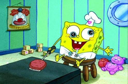 Bob Esponja bebé ~ Dibujos para Niños