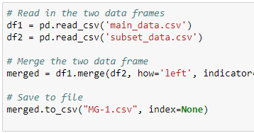 Geospatial Solutions Expert: Pandas Merge two Data frames based on common column values