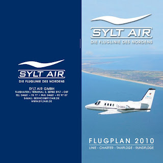 Airline memorabilia: Sylt Air (2010,2011)