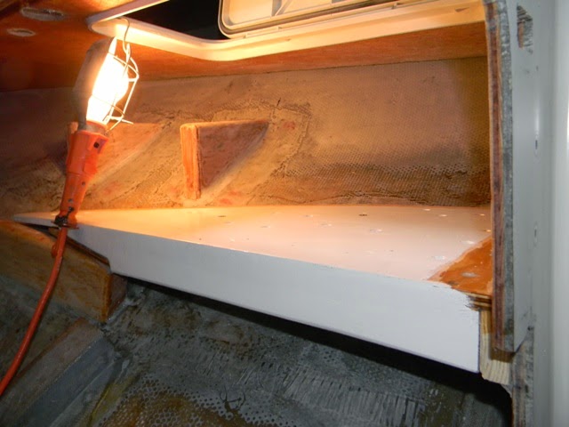 Ericson 25, Oystercatcher: Lazarette Modifications, Part 12: Battery ...