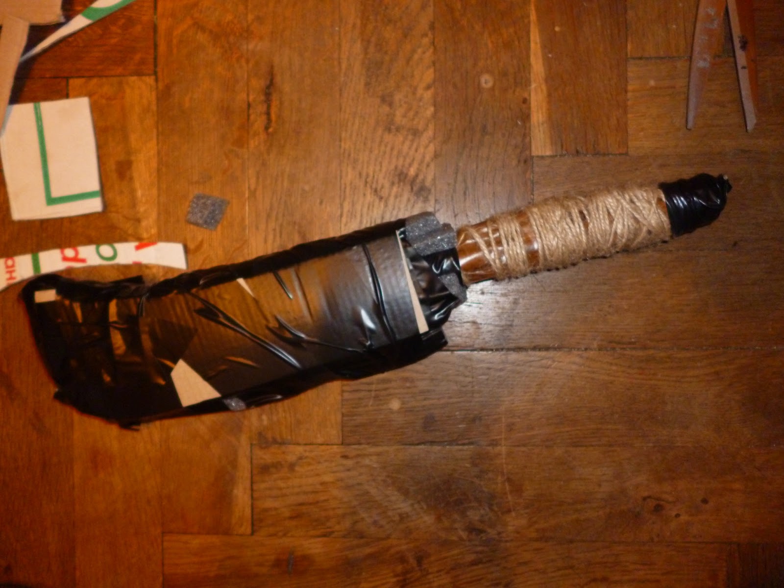 Buskador's LARP: How to make a larp boffer meat cleaver.