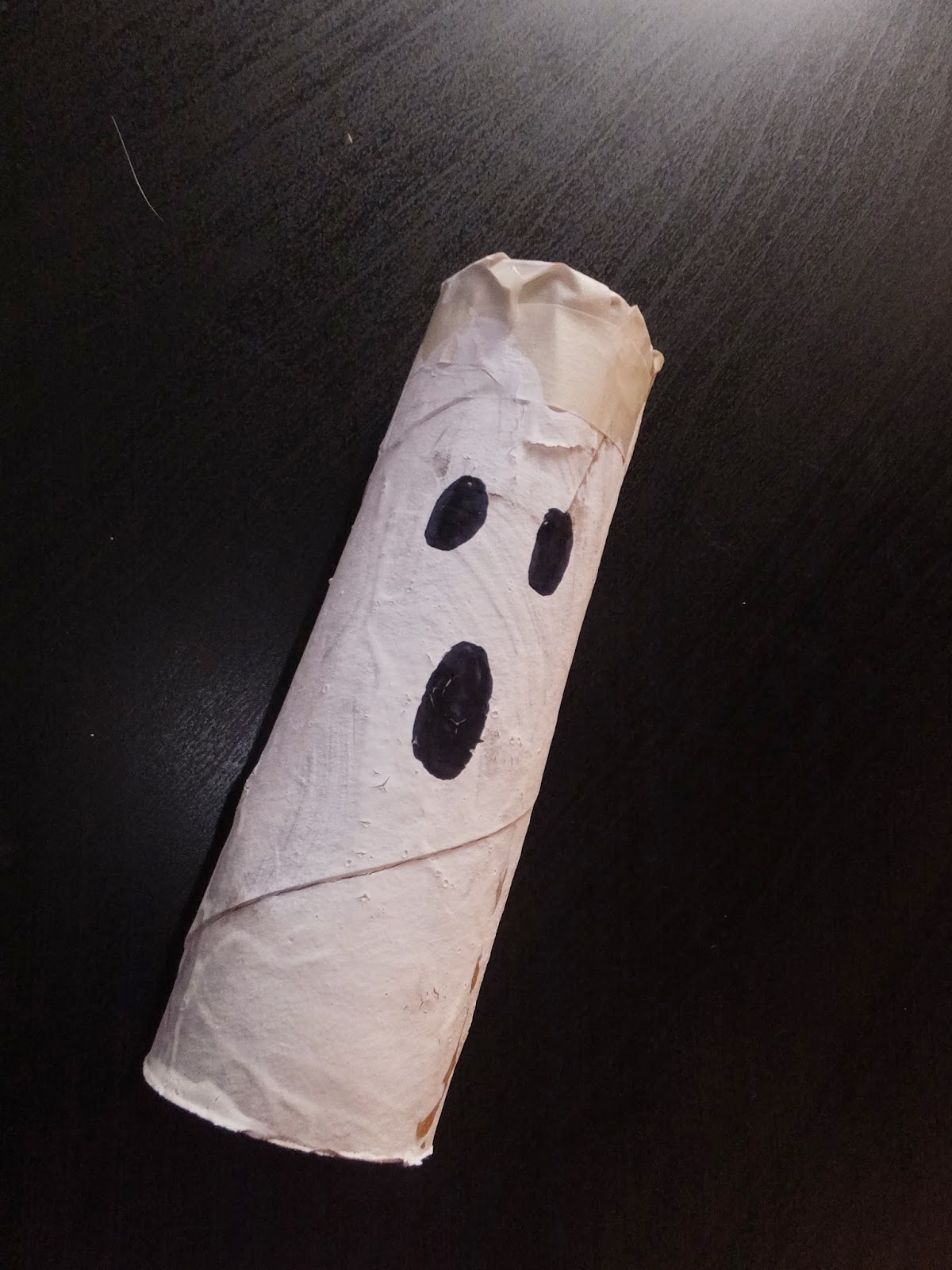 Toilet Paper Roll Ghost Craft at Oliver Lake blog