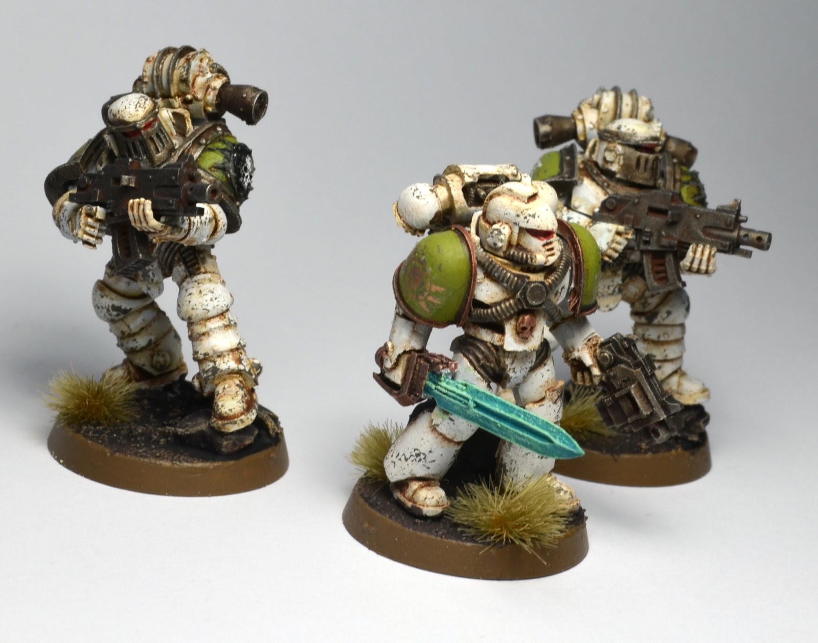 The Sons of Dorn: Death Guard Mark II Tactical Squad Finished