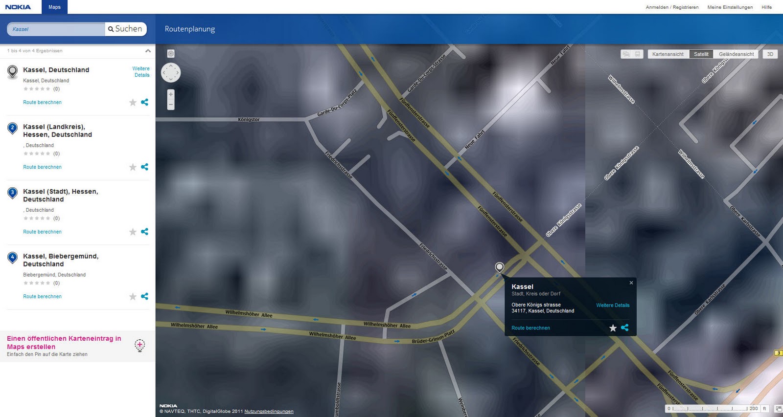 Map24 ist offline! | Deutschlandkarte
