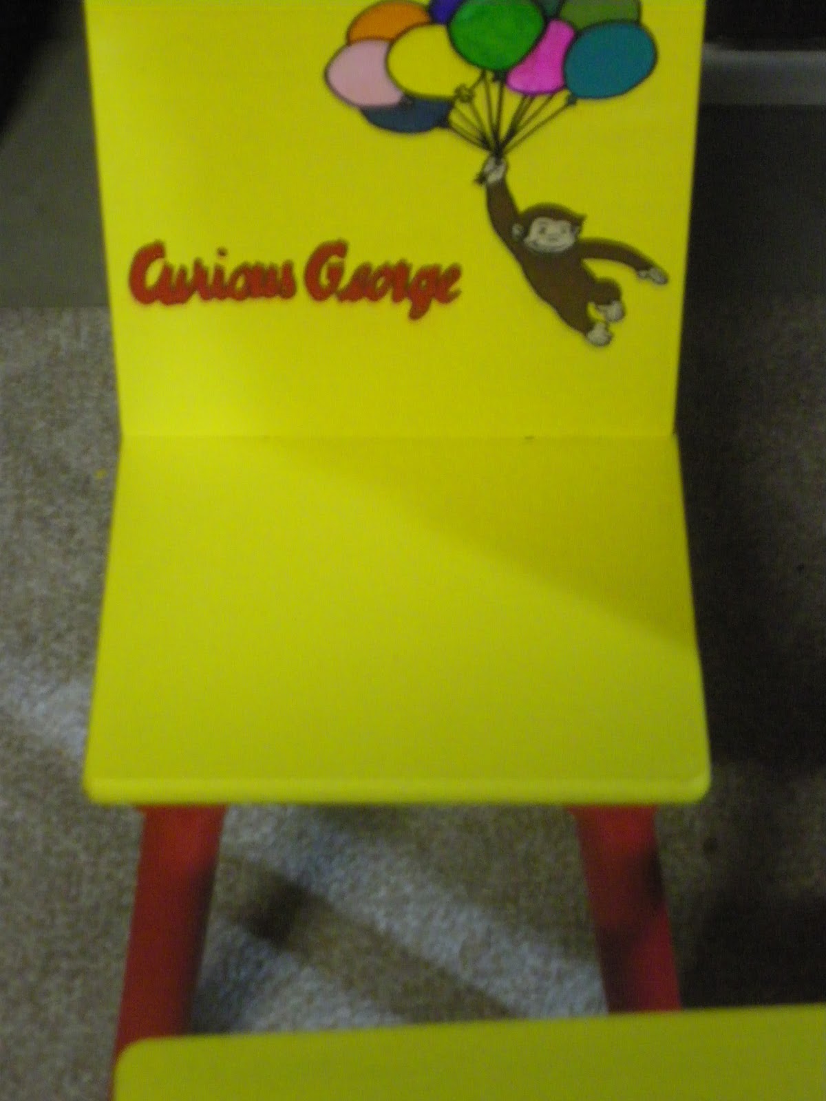 DIY Lego Table: Curious George Style