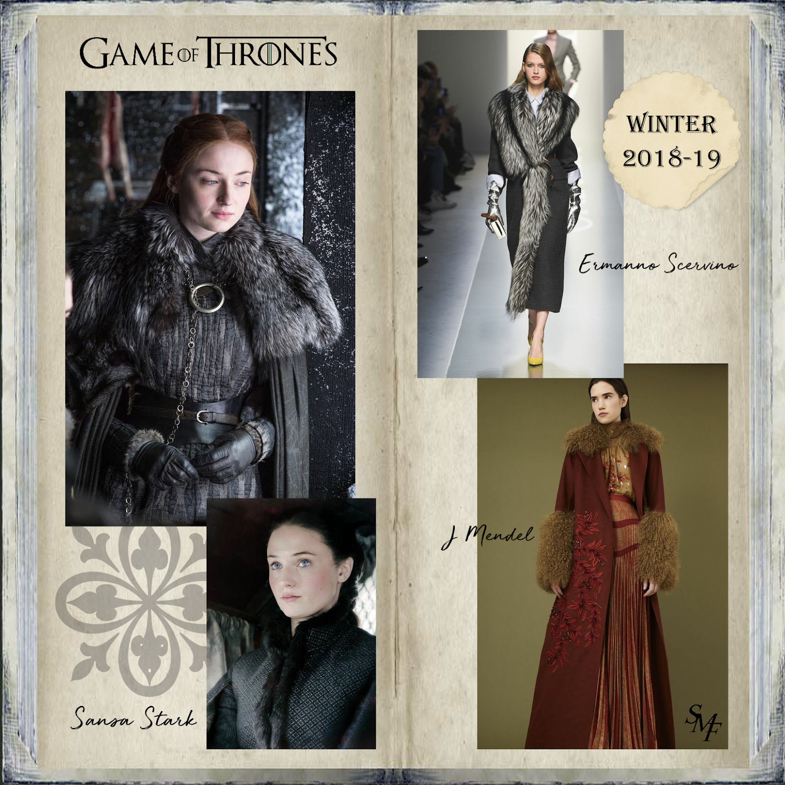 Winter is here: Game of Thrones fashion wins... - Journal | A little ...