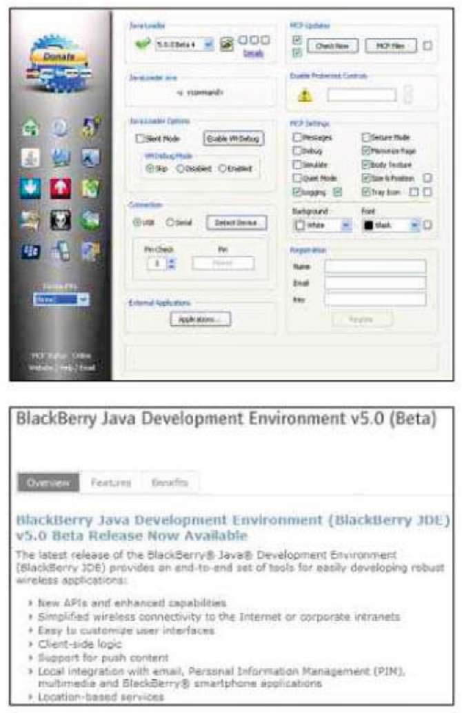 BLACKBERRY PROGRAMMING TOOLS APPLICATIONS | tablet iphone ipad