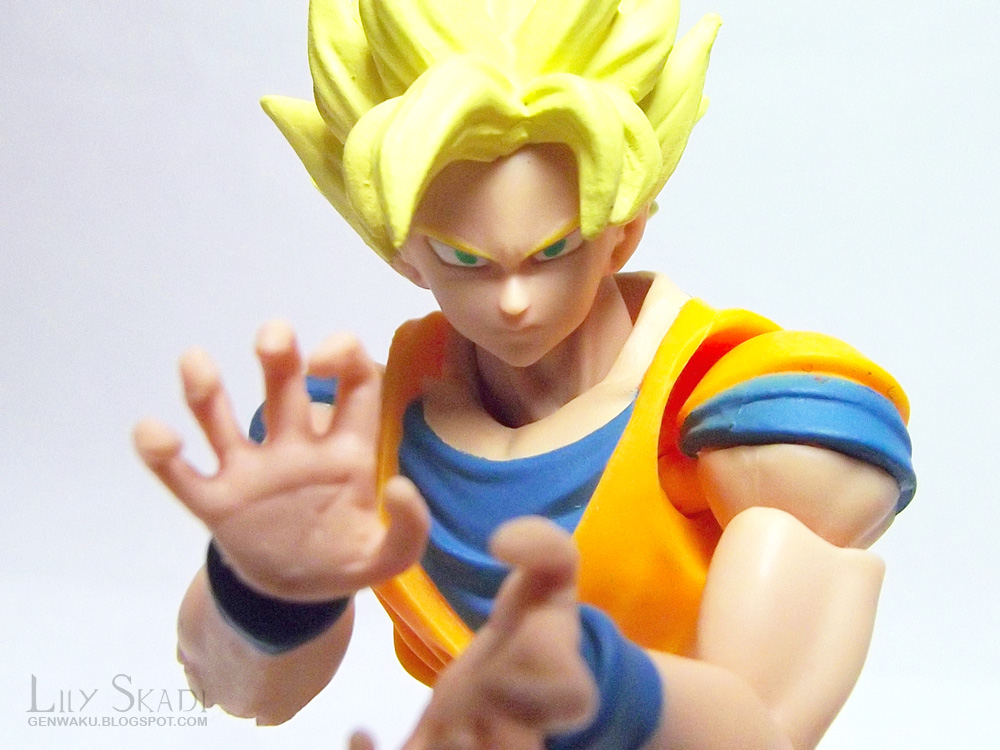Genwaku: Shodo Dragon Ball figurines · SS Goku - Bardock - SS Broly