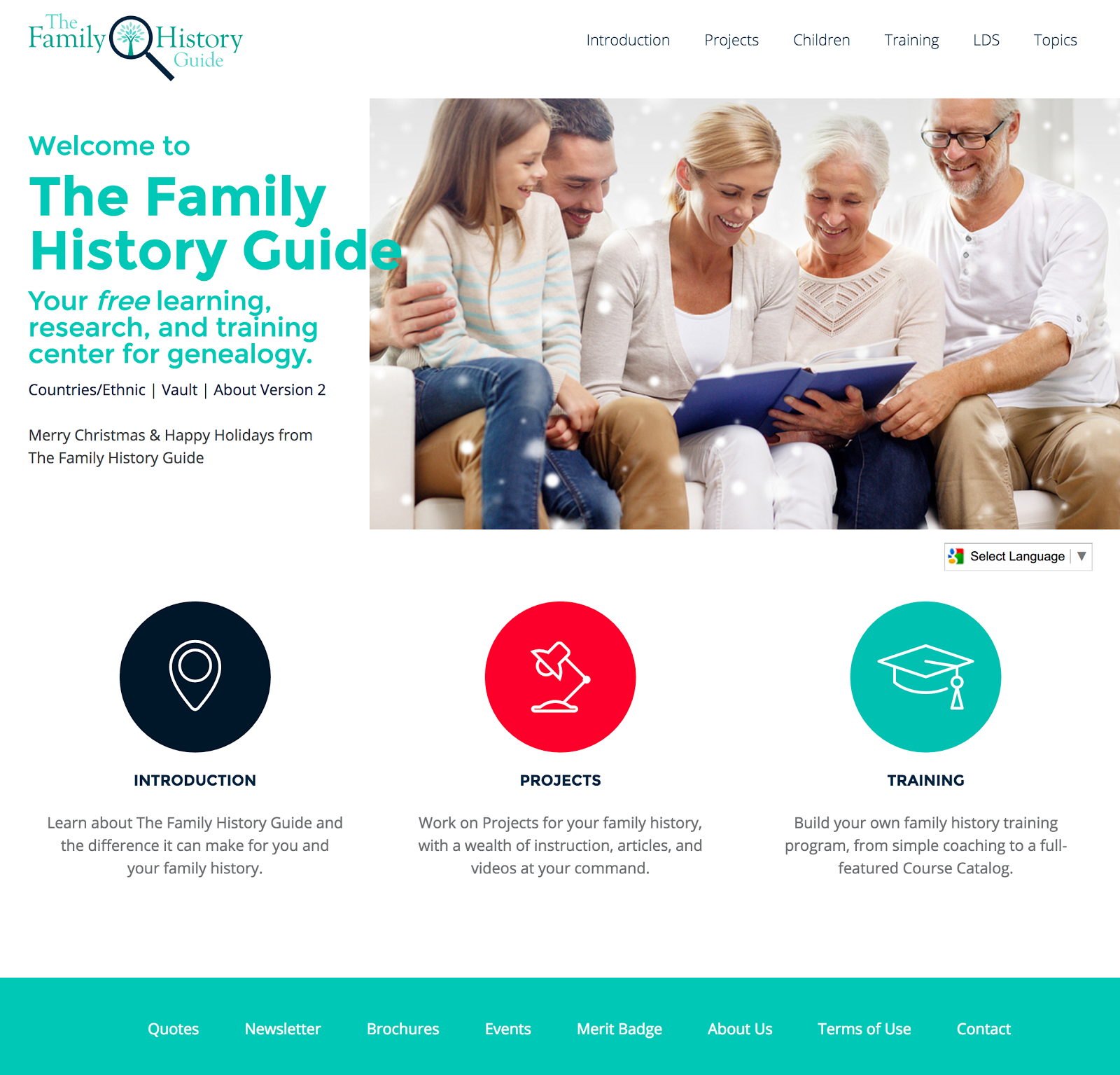 Rejoice, and be exceeding glad...: The Family History Guide linked from ...