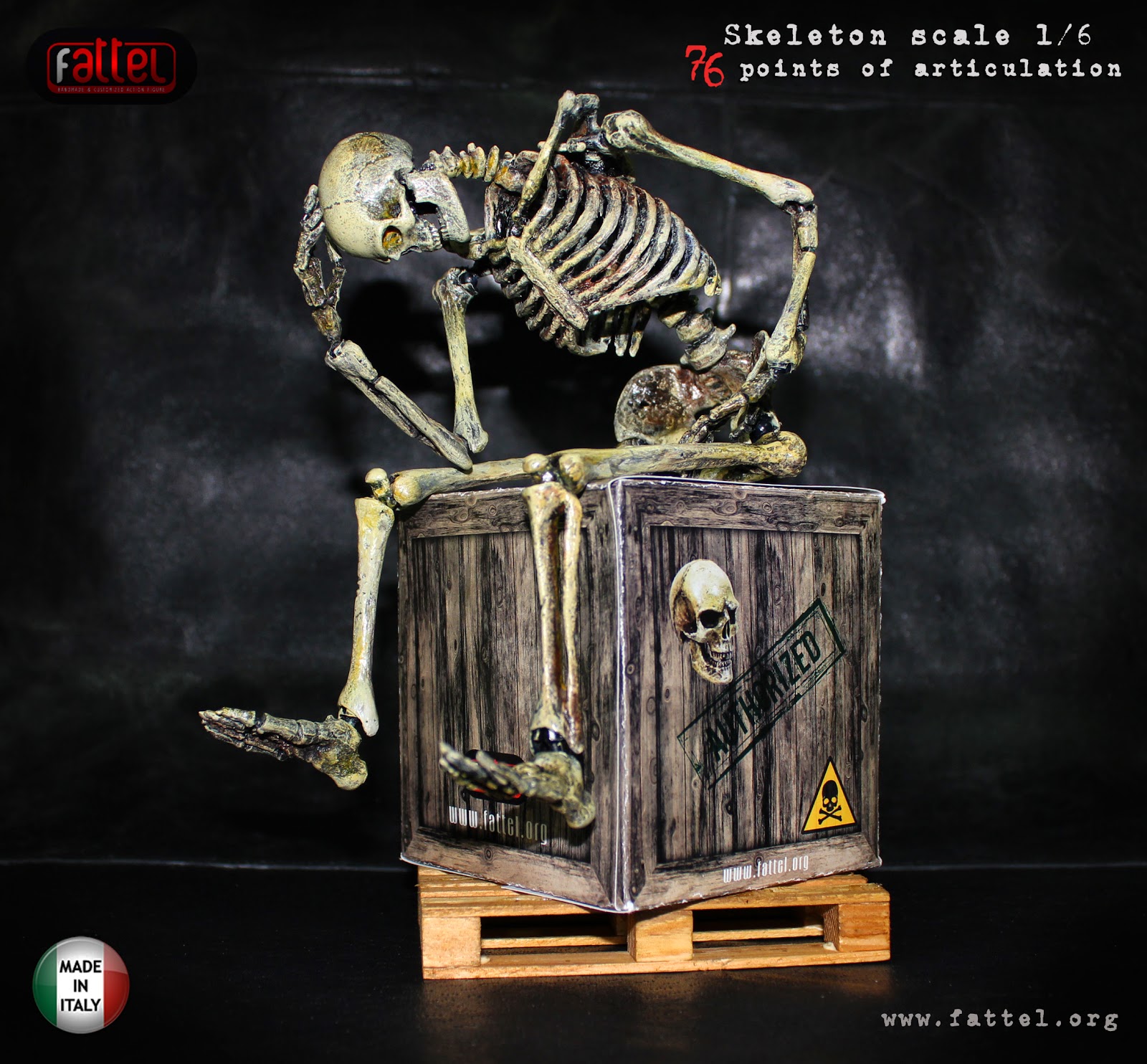 Action figure skeleton by Fattel: March 2015