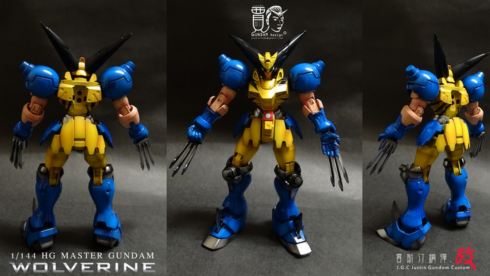 Custom Build: HGFC 1/144 Master Gundam X-Men Wolverine