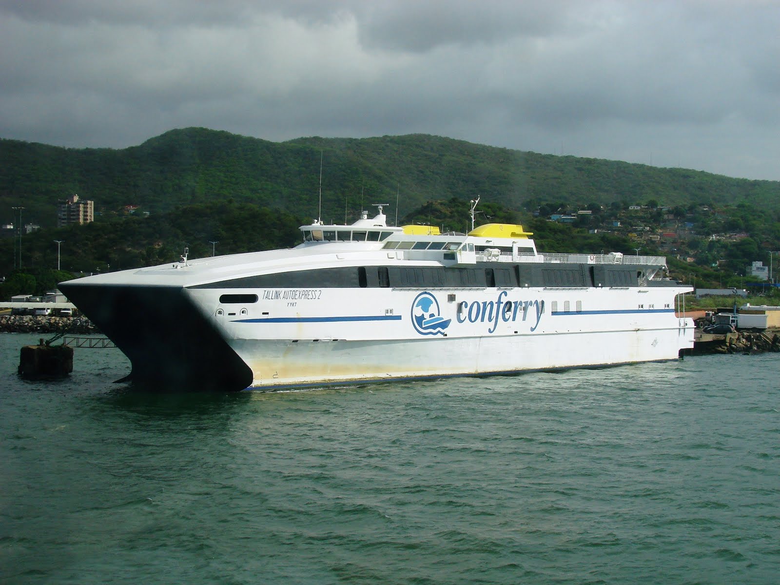Sergio@Cruises: Tallink AutoExpress 2 na Conferry-Venezuela