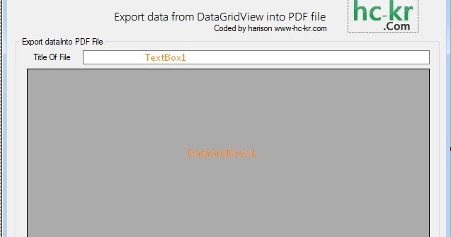 Create pdf itextsharp vb.net - lasopamd