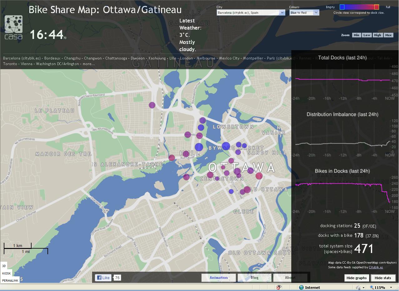 Images of Centretown: Bixi's back for 2013