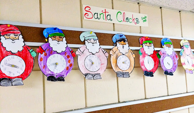 Fun With Firsties: Santa Clocks, a Letter to St. Nick, & My Favourite ...