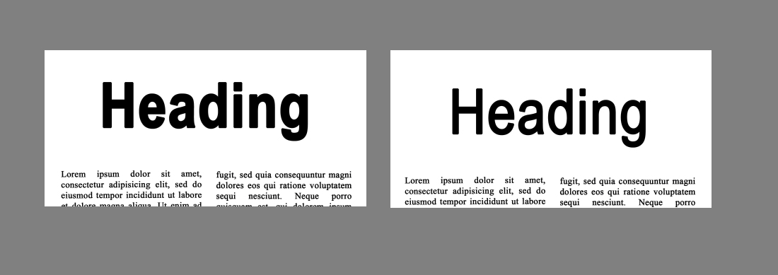 Foray into Photography: Exercise: Experiment with layouts continued