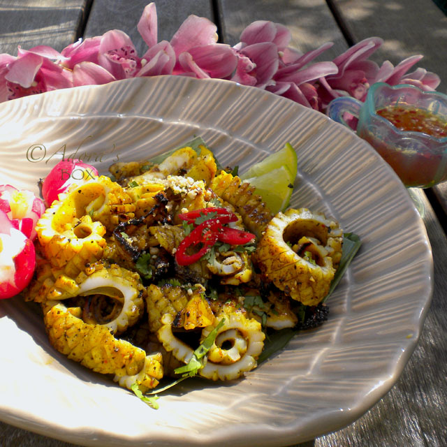 Adora's Box: GRILLED MARINATED SQUID