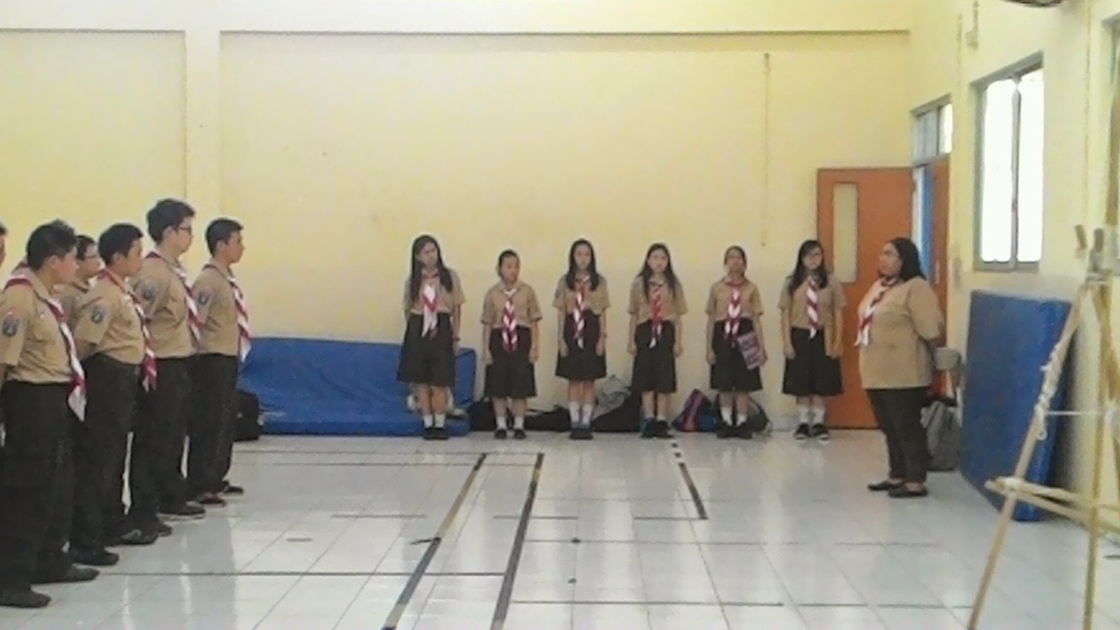 Develop Creativity Yourself: Kegiatan Pramuka di SMP Mutiara Bangsa 2