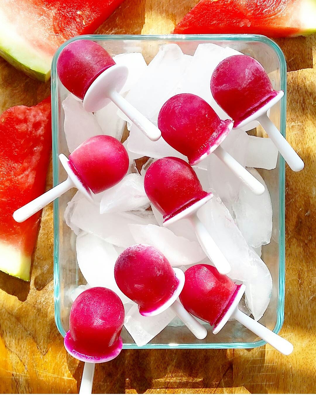 Watermelon Superfruit Ice Pops!