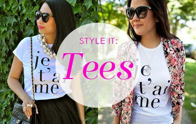 Style It: Tees - Red Soles and Red Wine