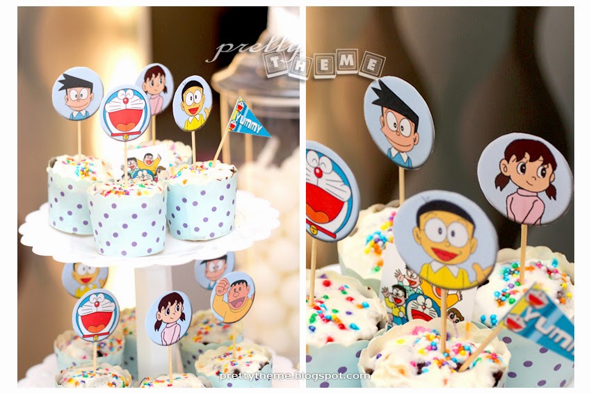Pretty Theme Event Planner: Birthday Party - Theme: Doraemon