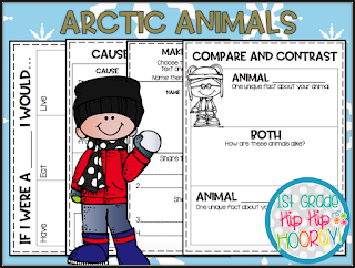 1st Grade Hip Hip Hooray!: Polar and Arctic Animals!