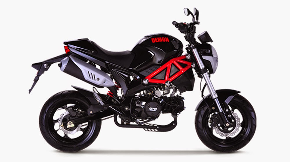GPX Demon: Đối thủ mới của Honda MSX 125 - XE MÁY LIBERTY
