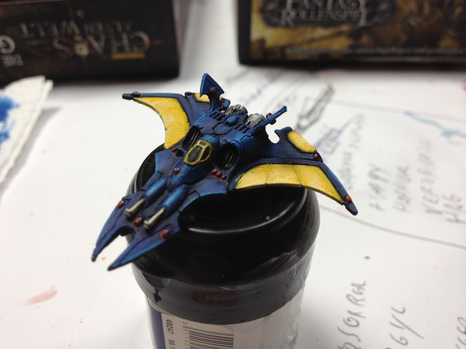 Bawaaaghria!: Aeronautica Imperialis: Eldar Nightwing (Craftworld Alaitoc)