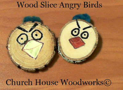 Church House Collection Blog: Angry Birds Wood Slice and Mouse Wood ...