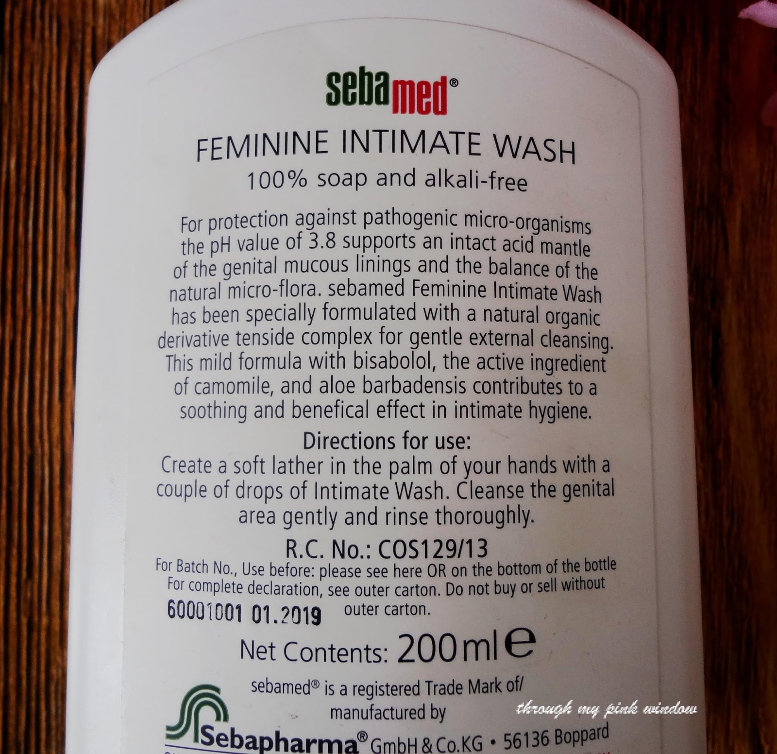 Sebamed Feminine Intimate wash (Sensitive): Review - Through My Pink ...
